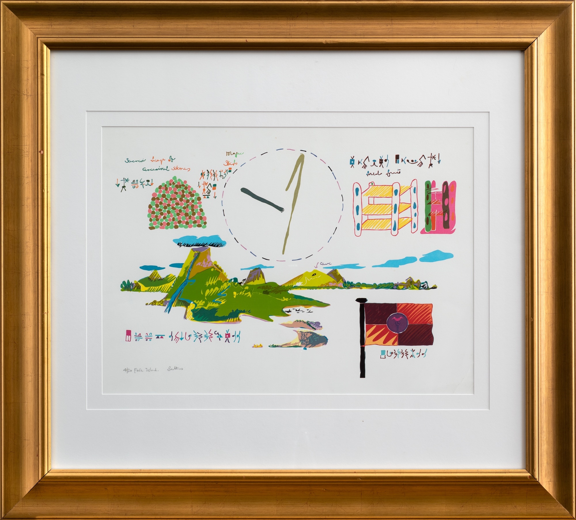 Walter Whall Battiss | Fook Island | MutualArt