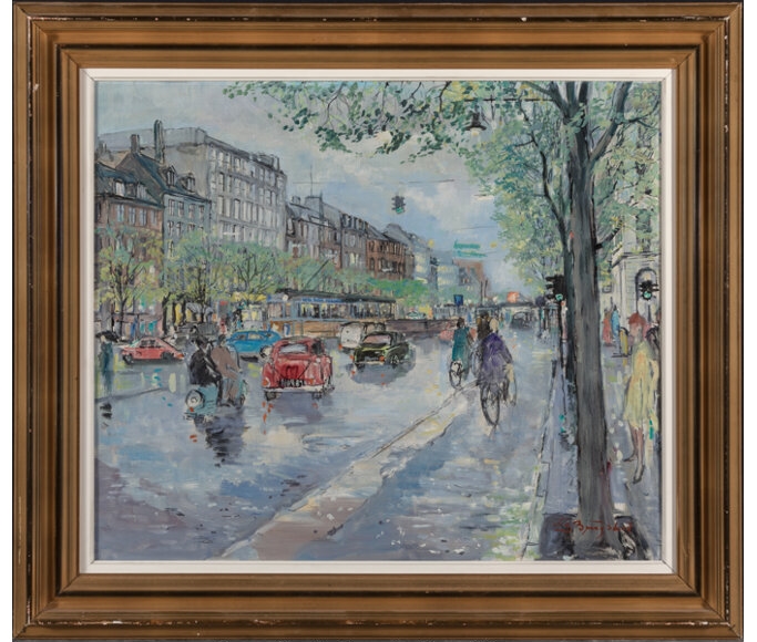 Lis Bjergsted | Urban scene | MutualArt