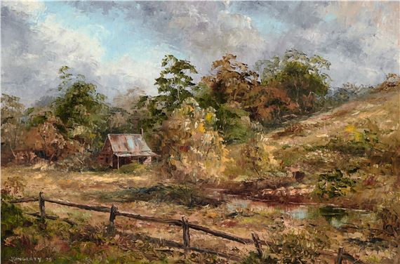 John Hingerty | Meadow Flat Landscape (1975) | MutualArt