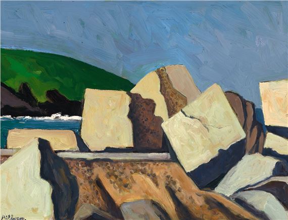 Ted Hillyer | Breakwater and Mutton Bird Island | MutualArt