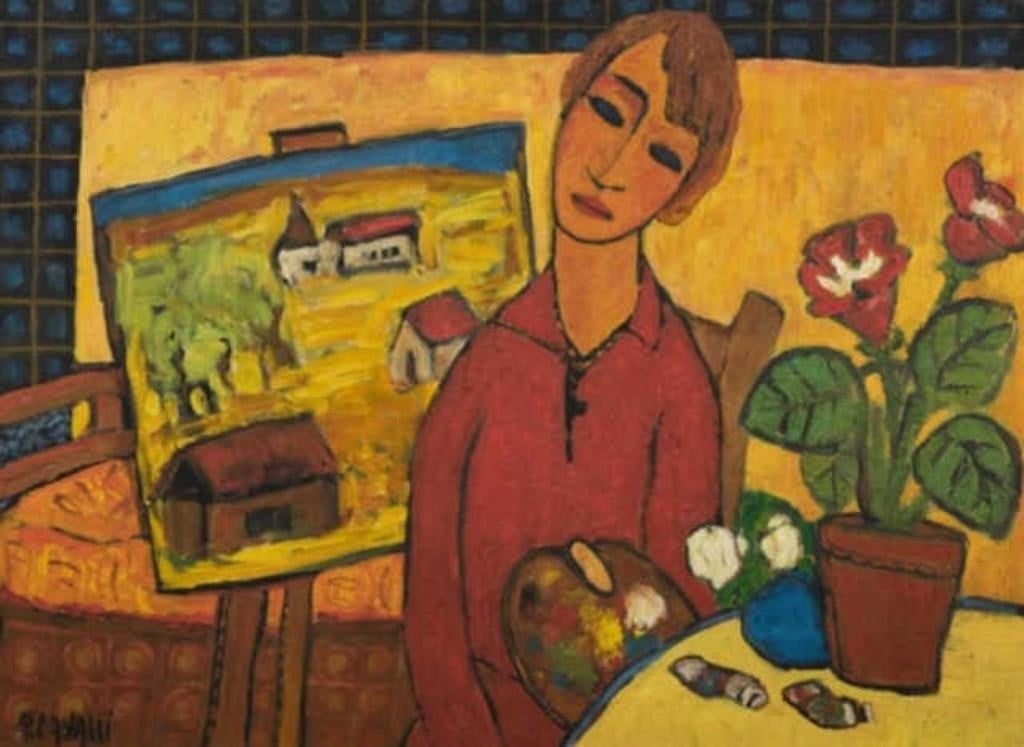 Roger Charles Cavalli | Le petit peintre (The Little painter) | MutualArt