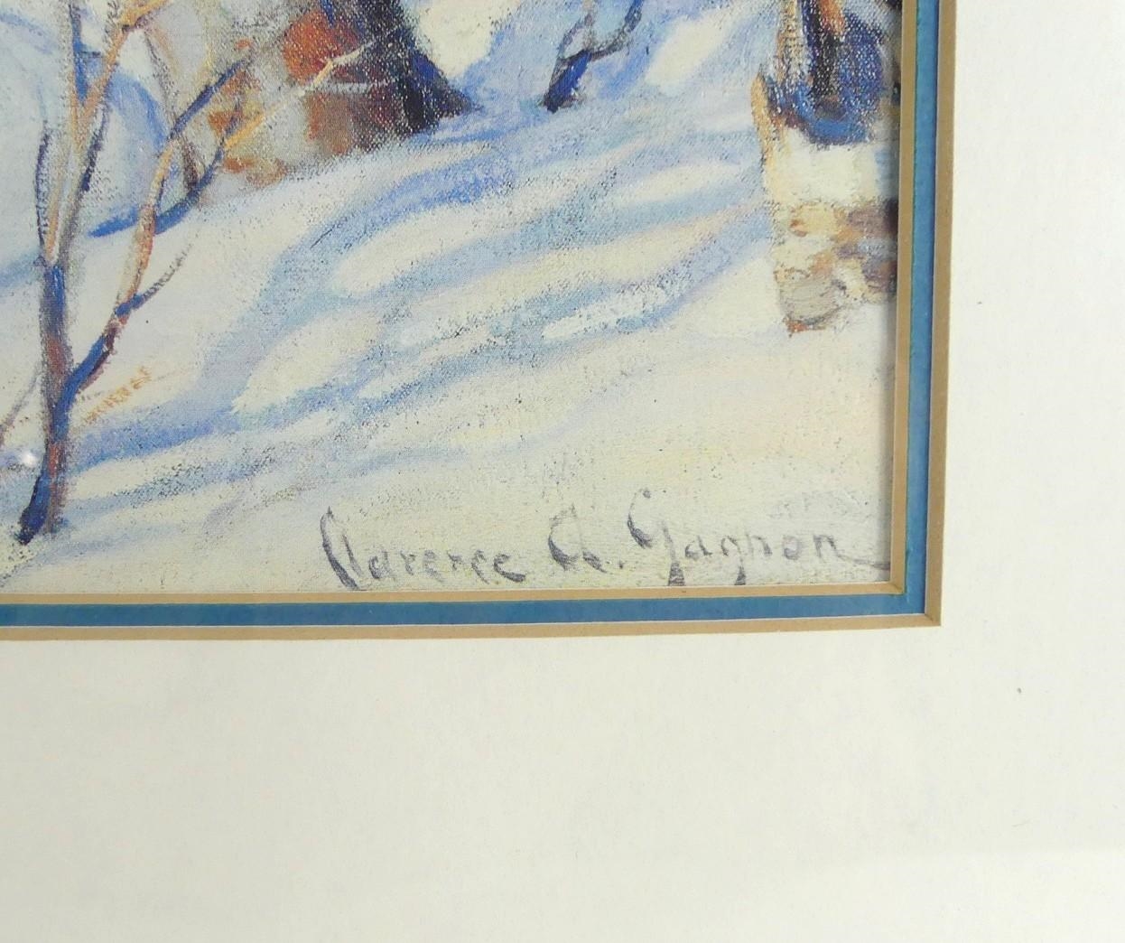 Clarence Gagnon | Modern decorator print after Clarence Gagnon | MutualArt