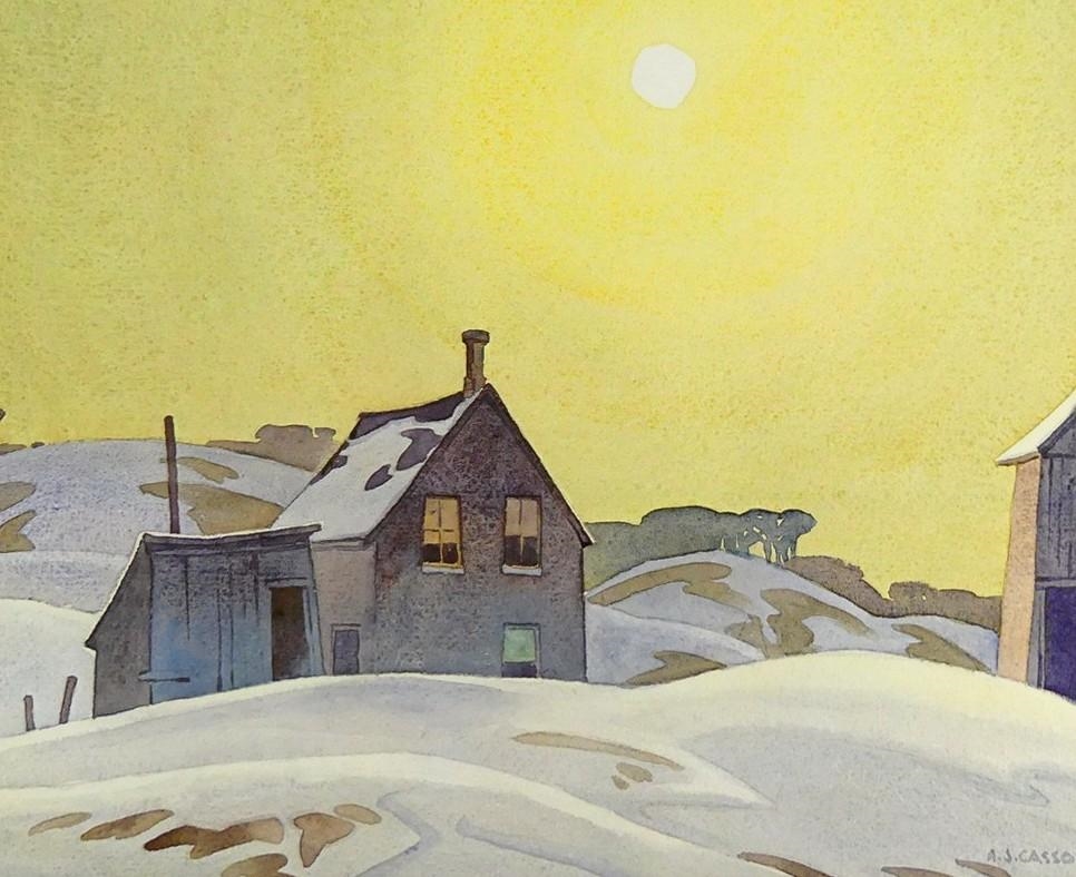 Alfred Joseph Casson | Summer Sun, 1940 | MutualArt