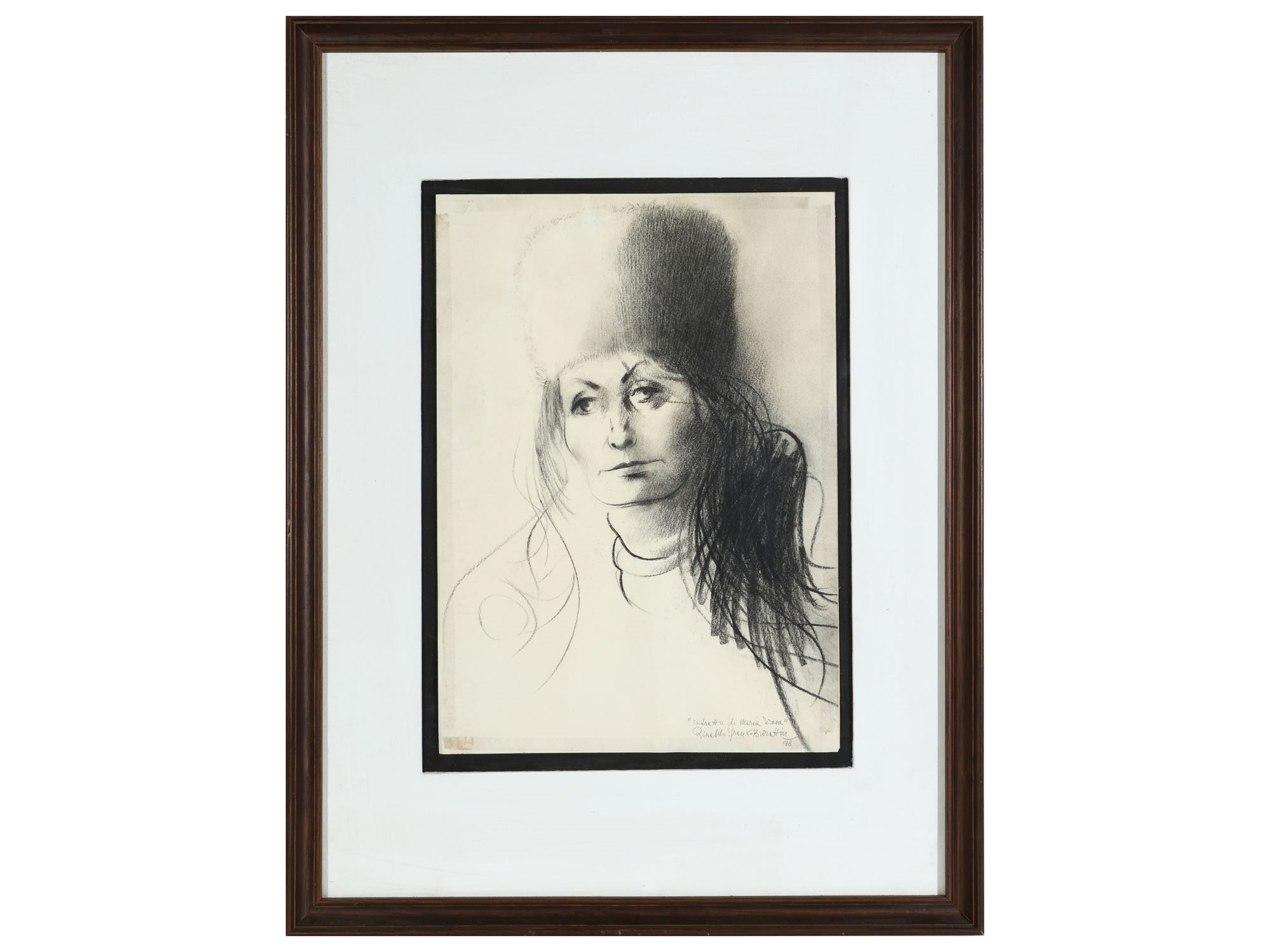 Rinaldo Frank-Burattin | Portraits of his wife Maria Teresa (1973 ...