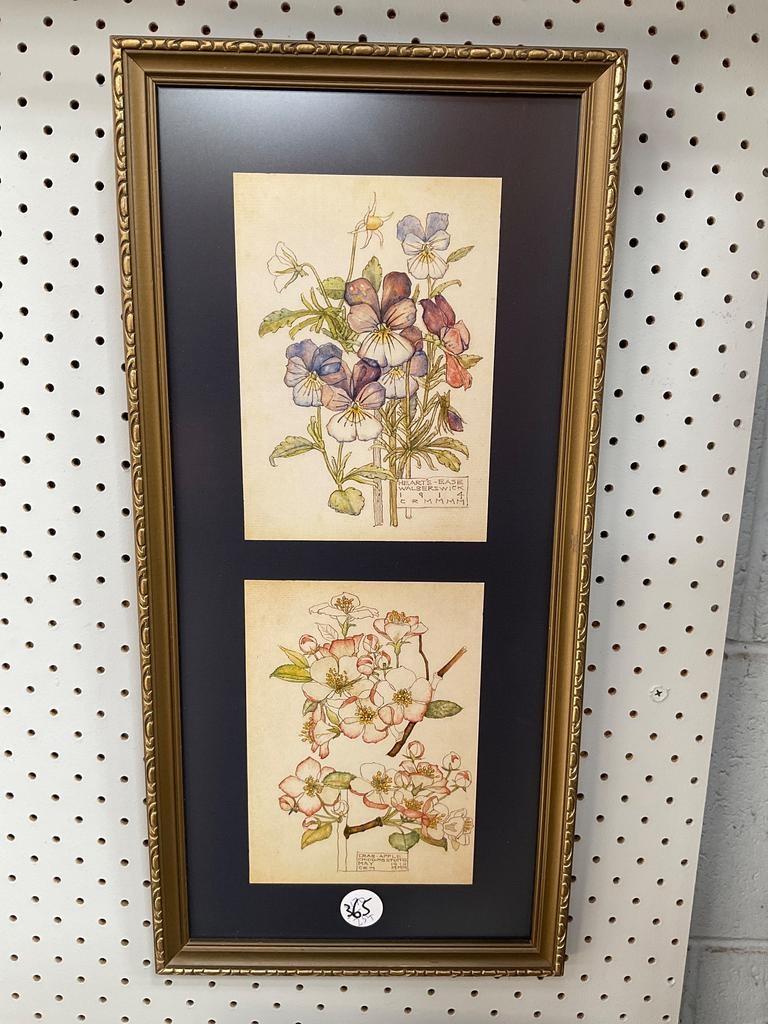 Charles Rennie Mackintosh | CHARLES RENNIE MACKINTOSH FRAMED FLOWER ...