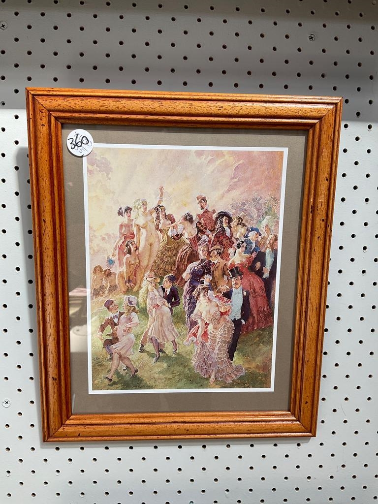 Norman Lindsay | NORMAN LINDSAY FROM CRETE TO YESTERDAY FRAMED PRINT | MutualArt