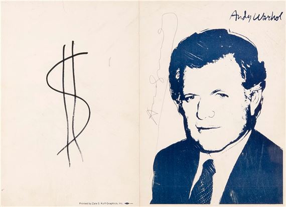 Andy Warhol |, AUTOGRAPH Invitation card to exhibition of silkscerens ...