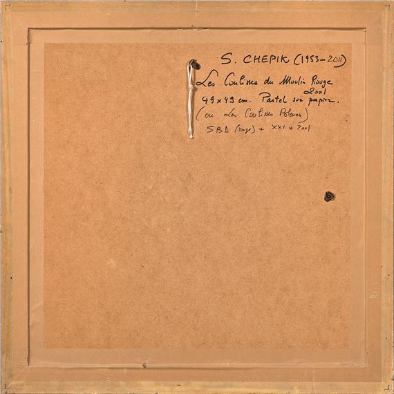 Sergei Chepik | Les Coulisses bleues du Moulin Rouge (2001) | MutualArt