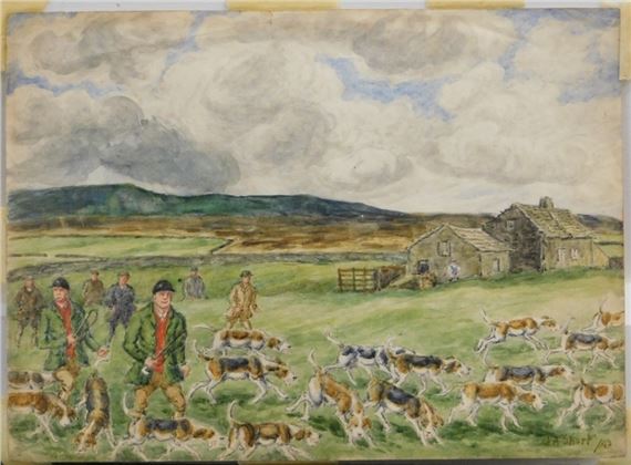 George Anderson Short | The Badworth Hunt on Foot | MutualArt