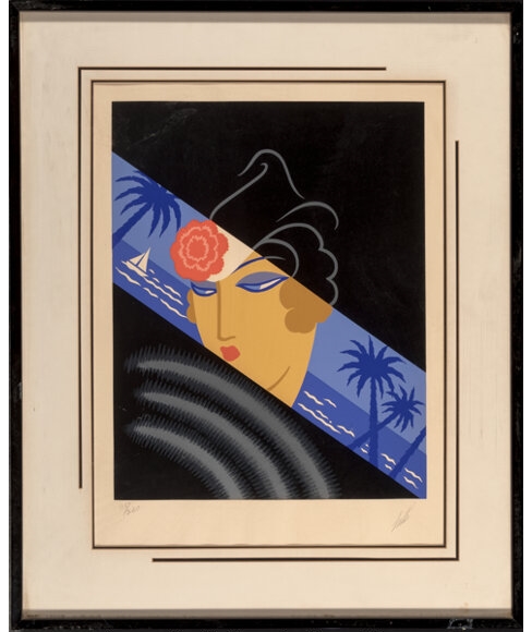 Erté | Winter Resorts (1974) | MutualArt