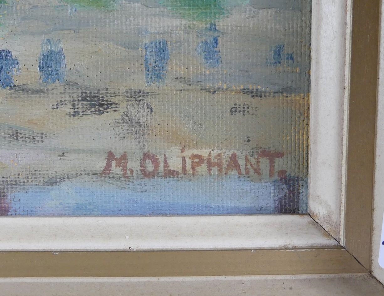 Maurice Oliphant | Untitled: Town Scene | MutualArt