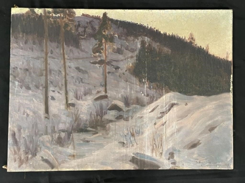 Anshelm Schultzberg | Winter | MutualArt