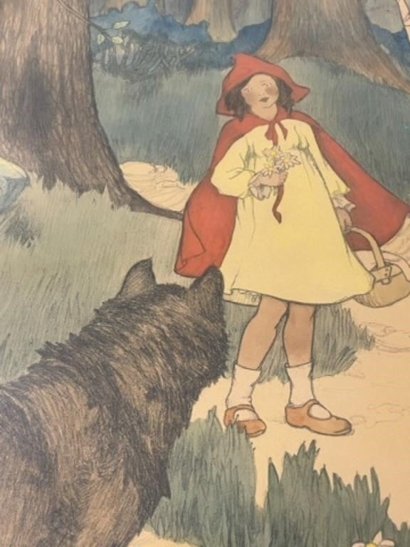 Elizabeth Tyler Wolcott | Little Red Riding Hood | MutualArt