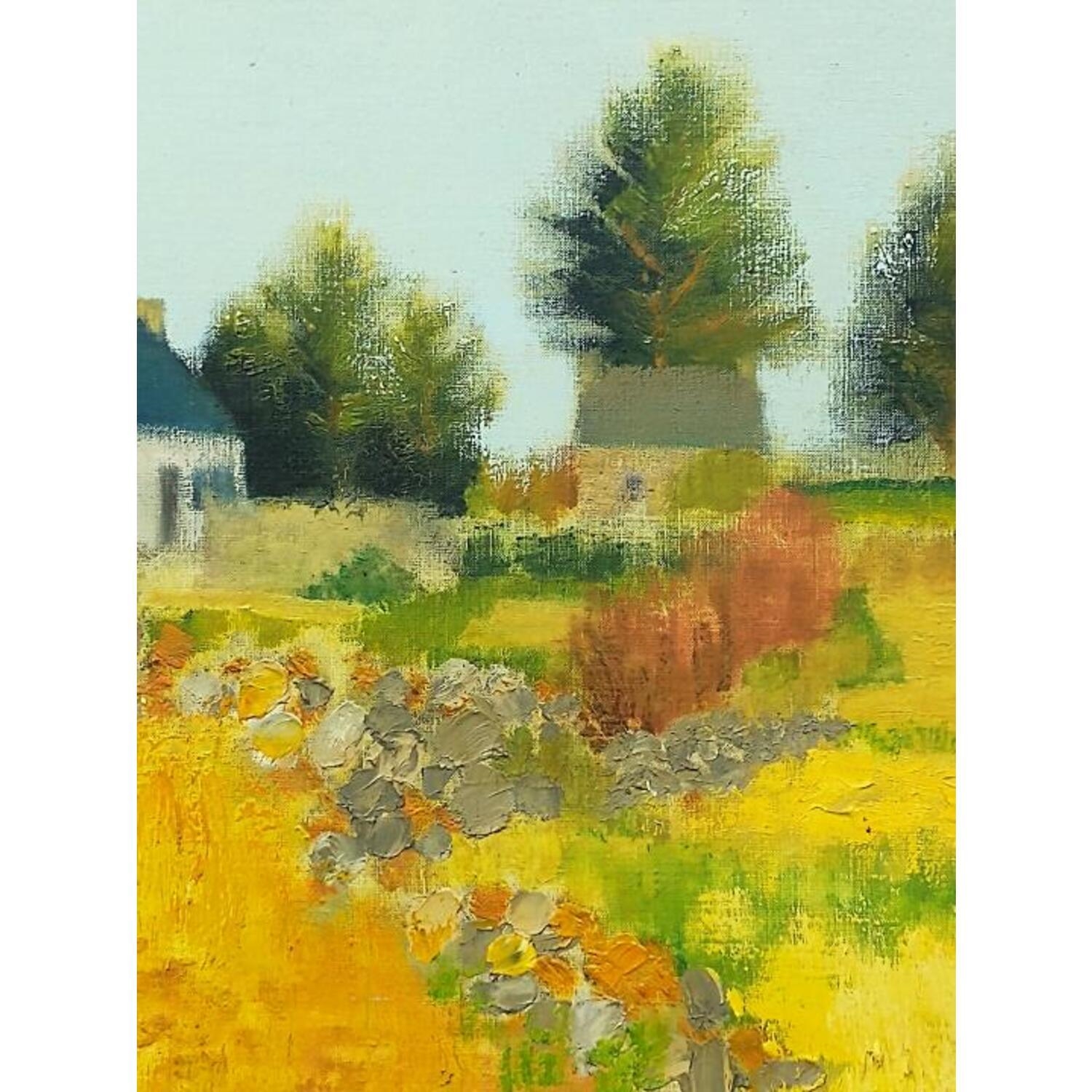 Jacques Eitel | Farm Landscape | MutualArt