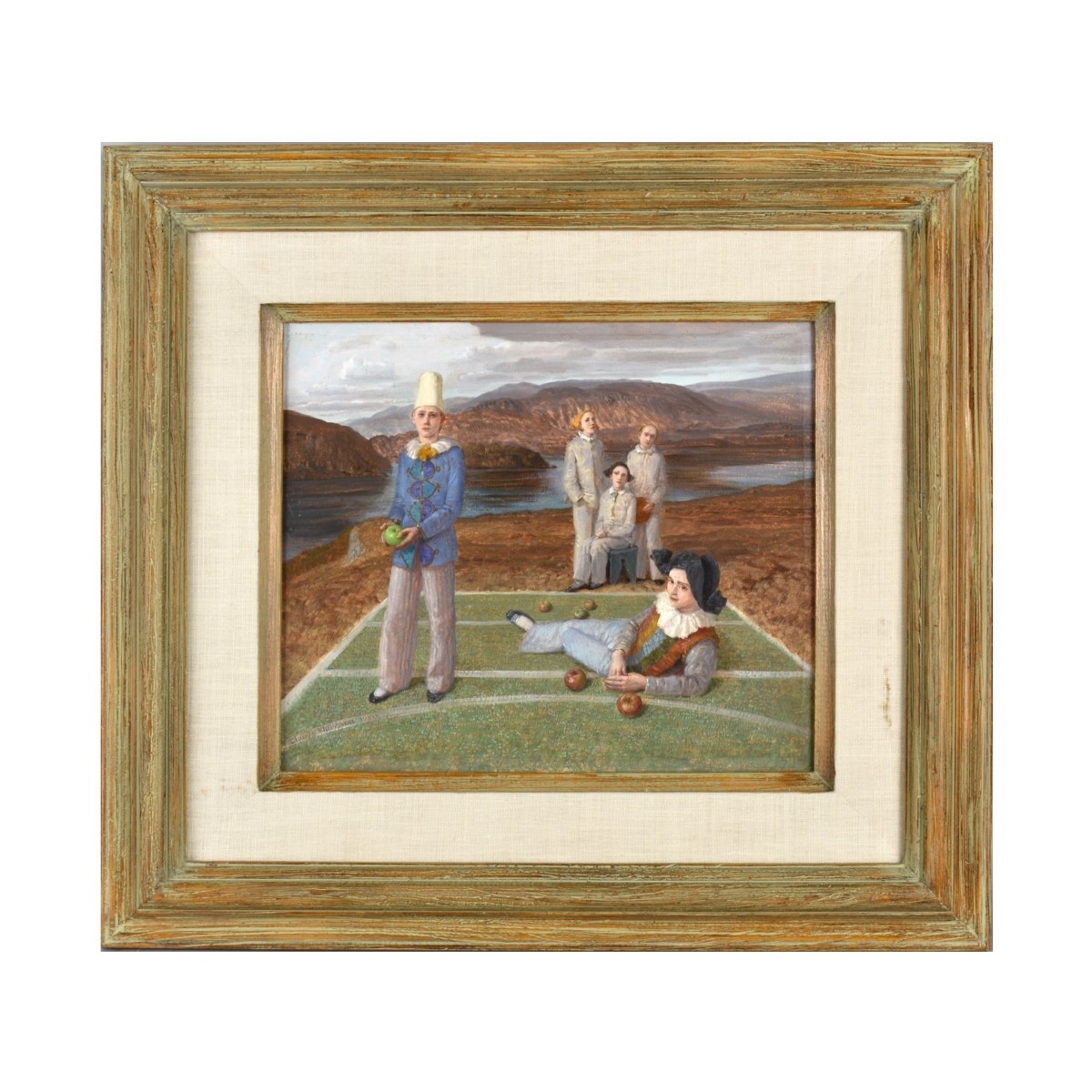 Claude William Harrison | Games at Cythera (1980) | MutualArt