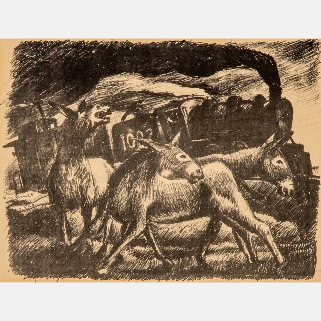 Rex Brandt | Untitled (1940) | MutualArt