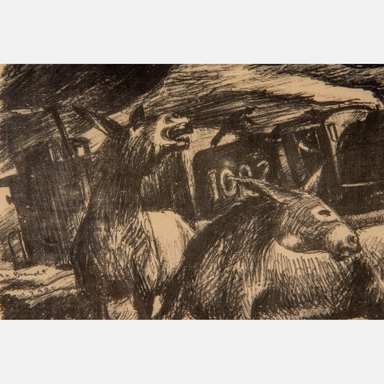 Rex Brandt | Untitled (1940) | MutualArt