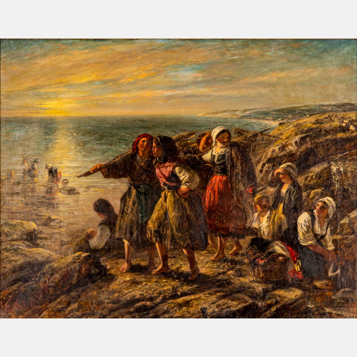 James Clarke Hook | English Seashore | MutualArt