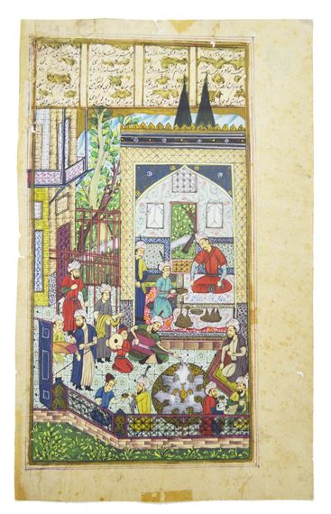 Persian School, 19th Century | QUATTRO MINIATURE PERSIANE | MutualArt