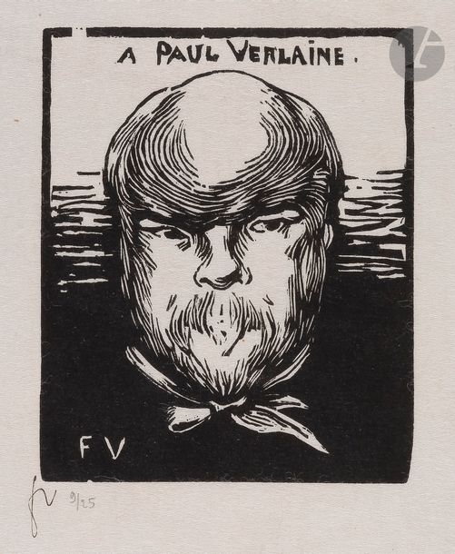 Félix Vallotton | À Paul Verlaine (1891) | MutualArt
