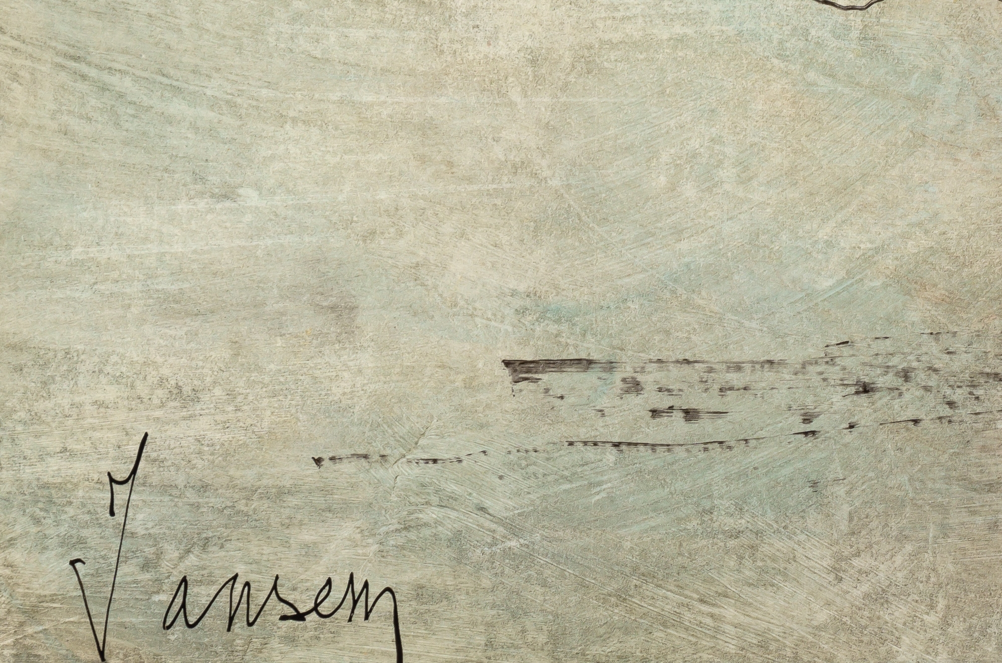 Jean Jansem | Seated Dancer | MutualArt