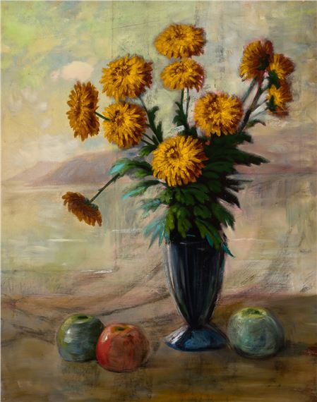 Michael Califano | Yellow Flowers | MutualArt