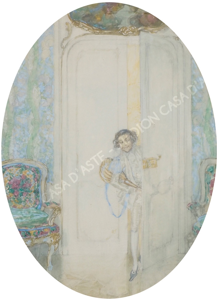 Heinrich Lefler | b) Festa a Corte | MutualArt