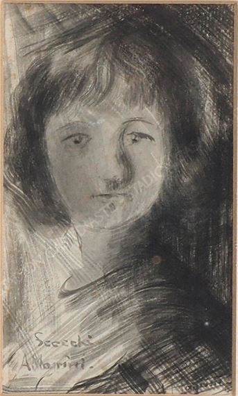 Ada Scocchi Magrini | Lotto di 2 disegni incorniciati raffiguranti ...