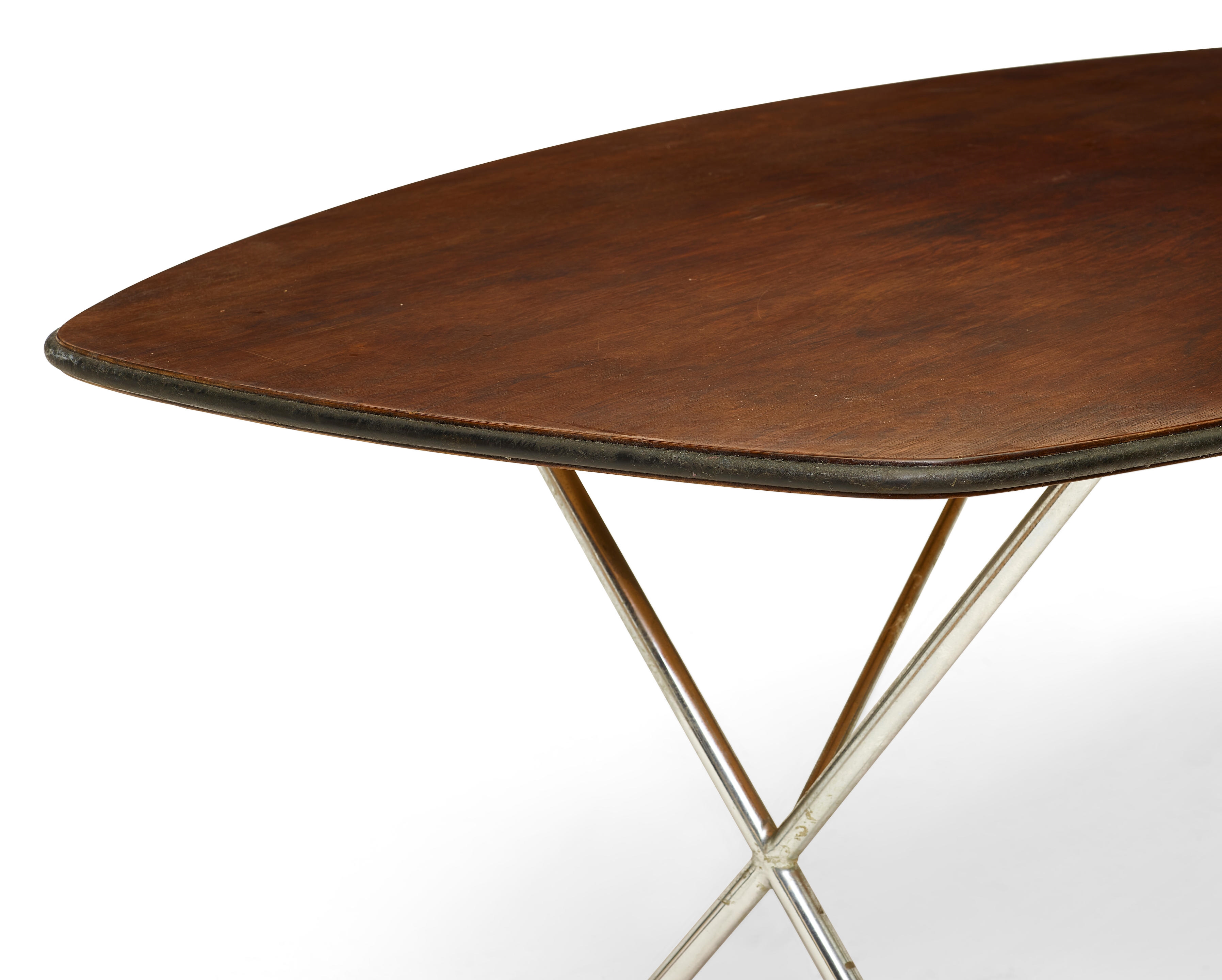 George Nelson | Soft Edge Curved Dining Table (1952) | MutualArt
