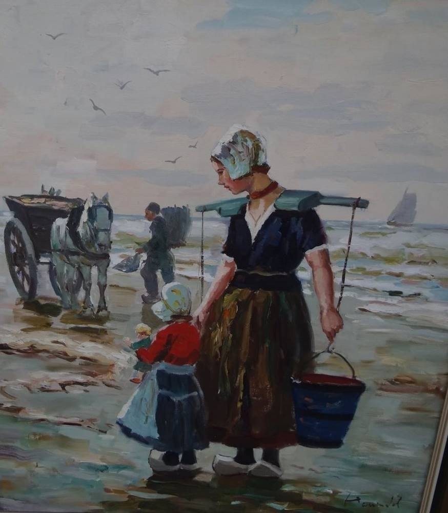 Harry Haerendel | Friesen beim Krabbenfang | MutualArt