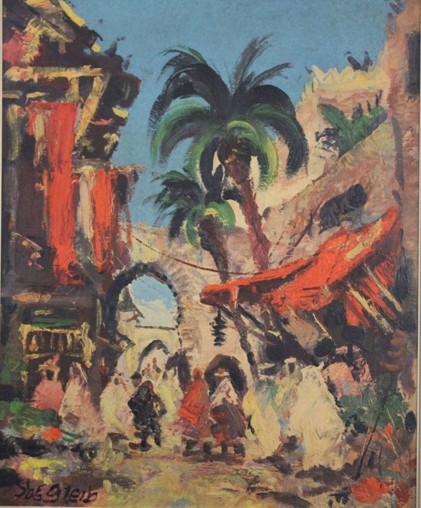 Josef Steib | Bazar in Marokko | MutualArt