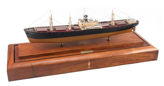 Alan Raven | EXHIBITION STANDARD MODEL OF THE AMERICAN LIBERTY SHIP ...
