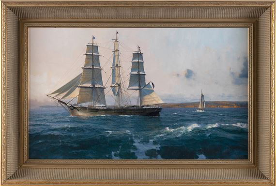 David Thimgan | Clipper Flying Cloud awaiting the pilot off San ...