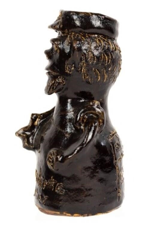 Marie Rogers | Confederate Soldier Folk Pottery | MutualArt