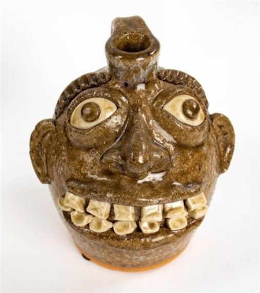 Otis Norris | Folk Pottery Face Jugs | MutualArt