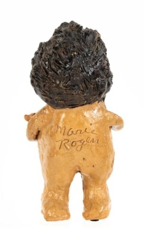 Marie Rogers | Elvis Folk Pottery Figure | MutualArt