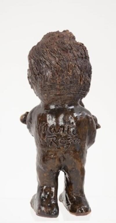Marie Rogers | Elvis Folk Pottery Figure | MutualArt