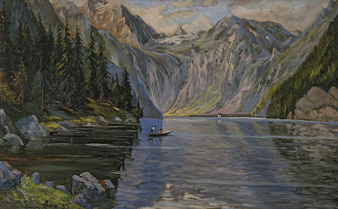 Eugen Spiro | Dächer in Ascona (1963) | MutualArt