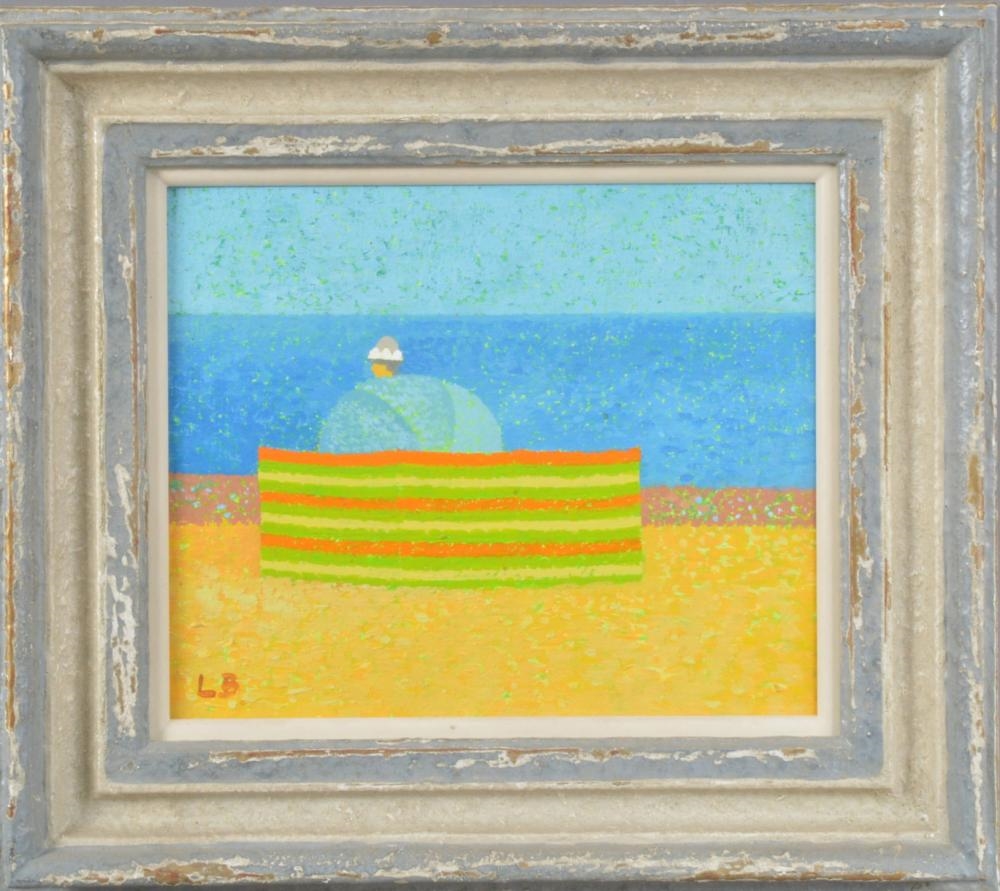 Lionel Bulmer | The fishing Umbrella | MutualArt