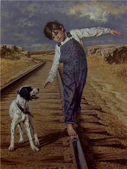 Jim Daly | Walking The Rails | MutualArt