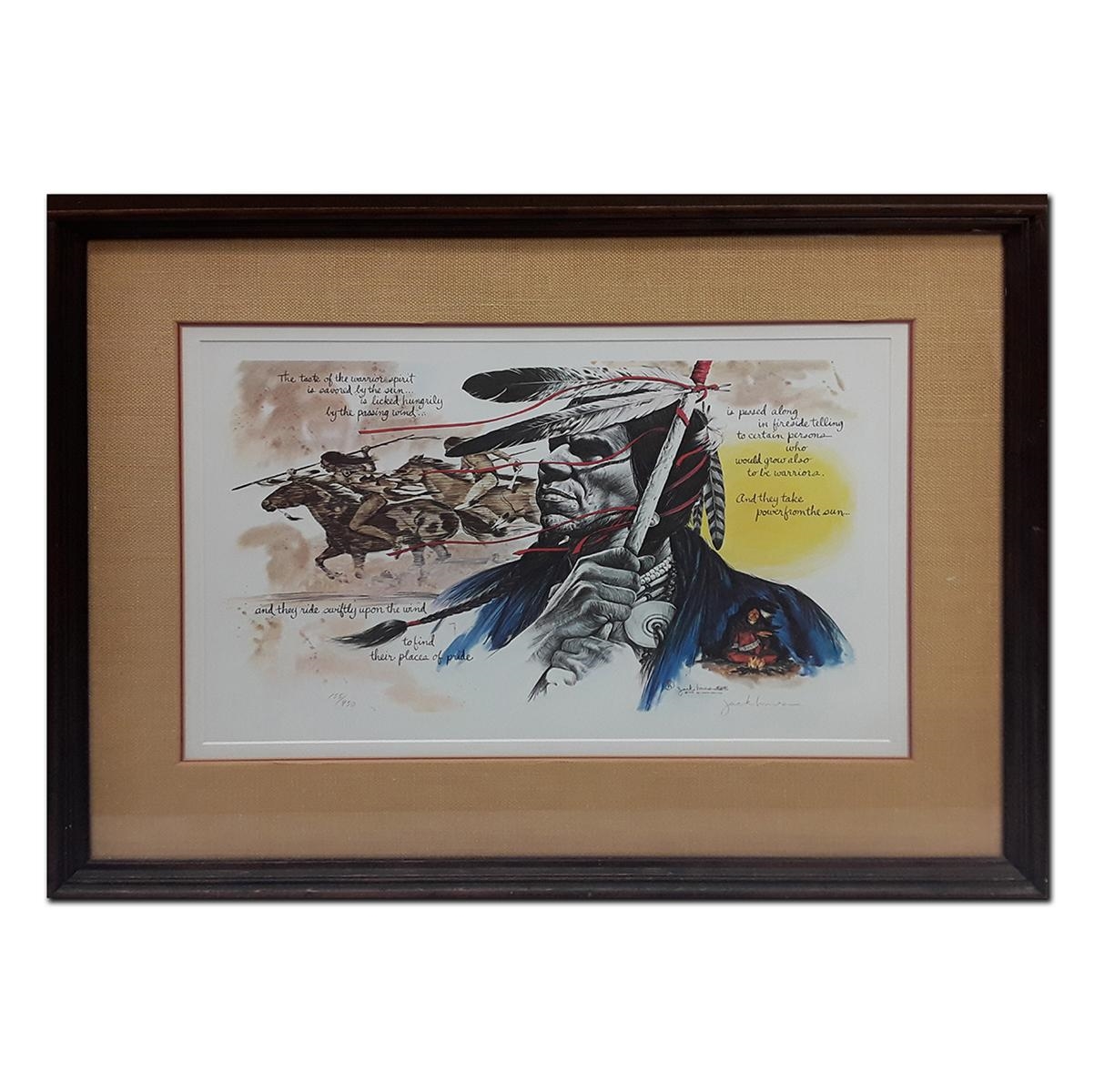 Jack Hines | The Taste of The Warrior Spirit | MutualArt