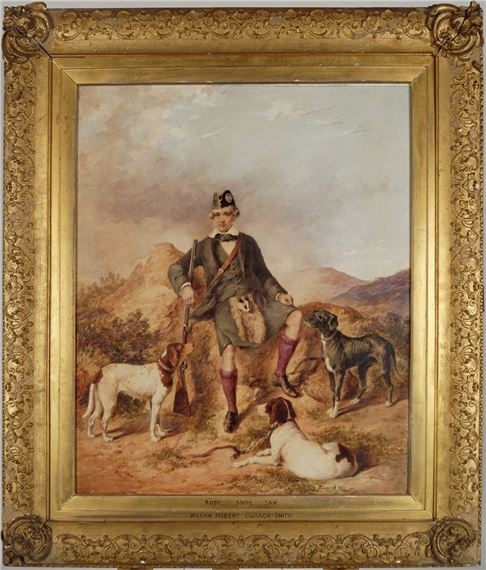 Irish School, 19th Century | A portrait of William Robert Cusack-Smith ...