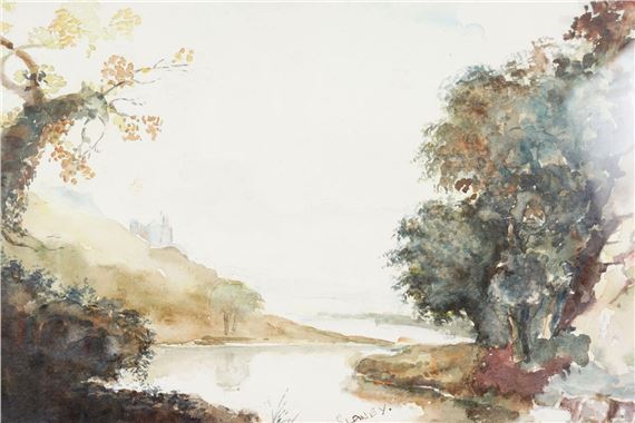 Phyl Dunne | View of Slaney Castle | MutualArt