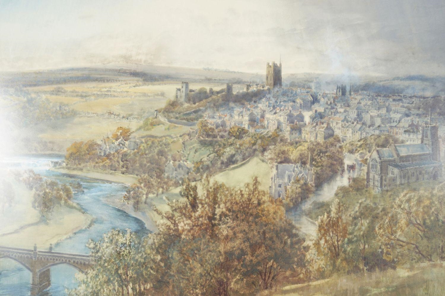 Thomas Greenhalgh | Painting of Richmond, Yorkshire | MutualArt