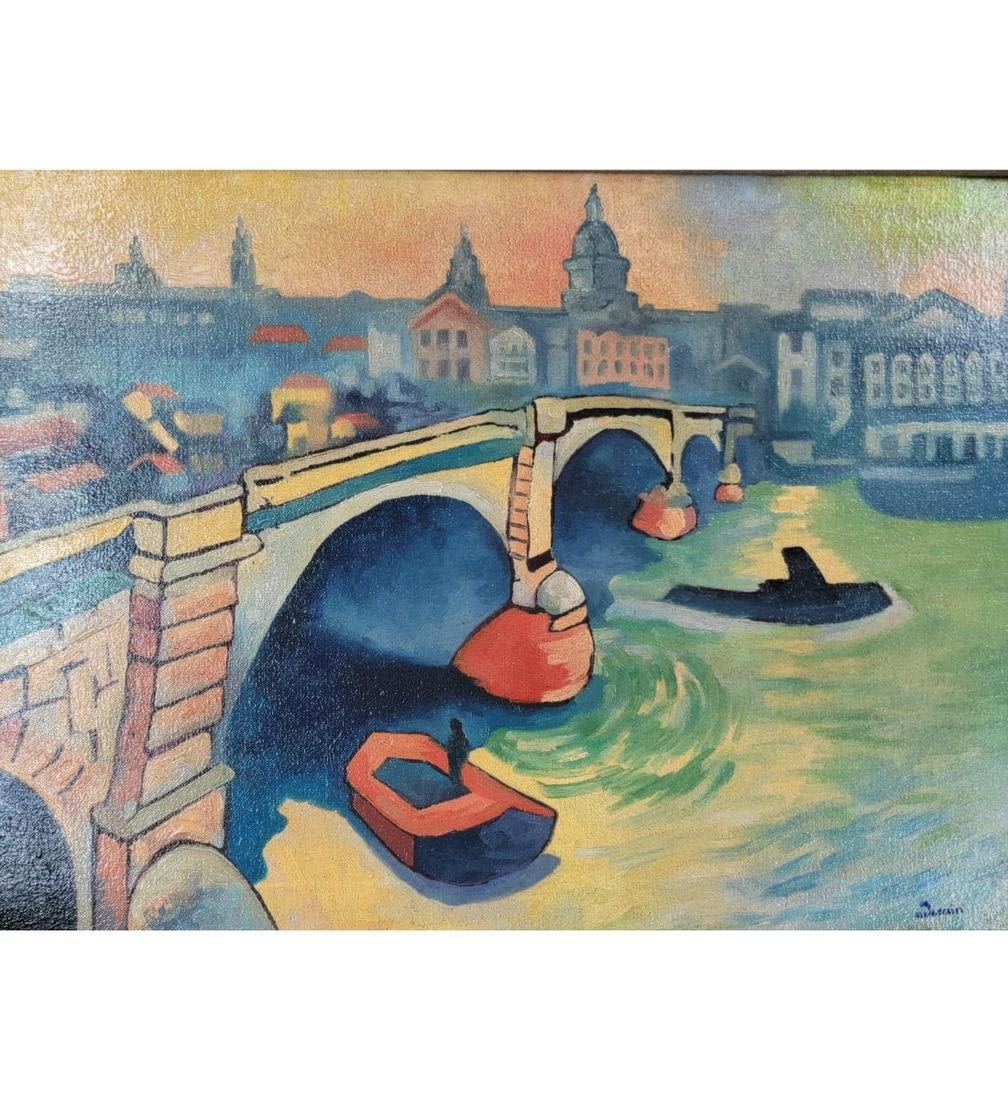 André Derain | Bridge Over Thames Reversed Image | MutualArt