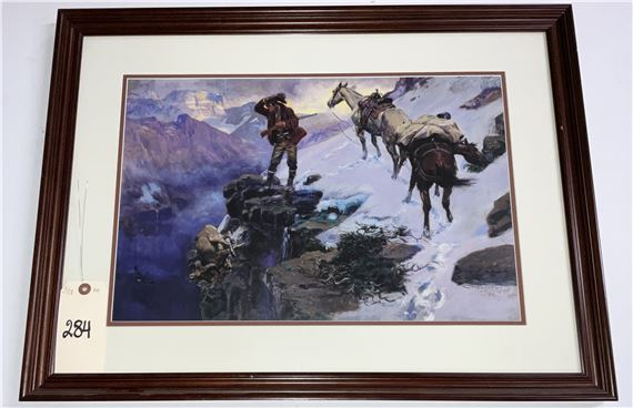 Charles Marion Russell | HUNT SCENE | MutualArt