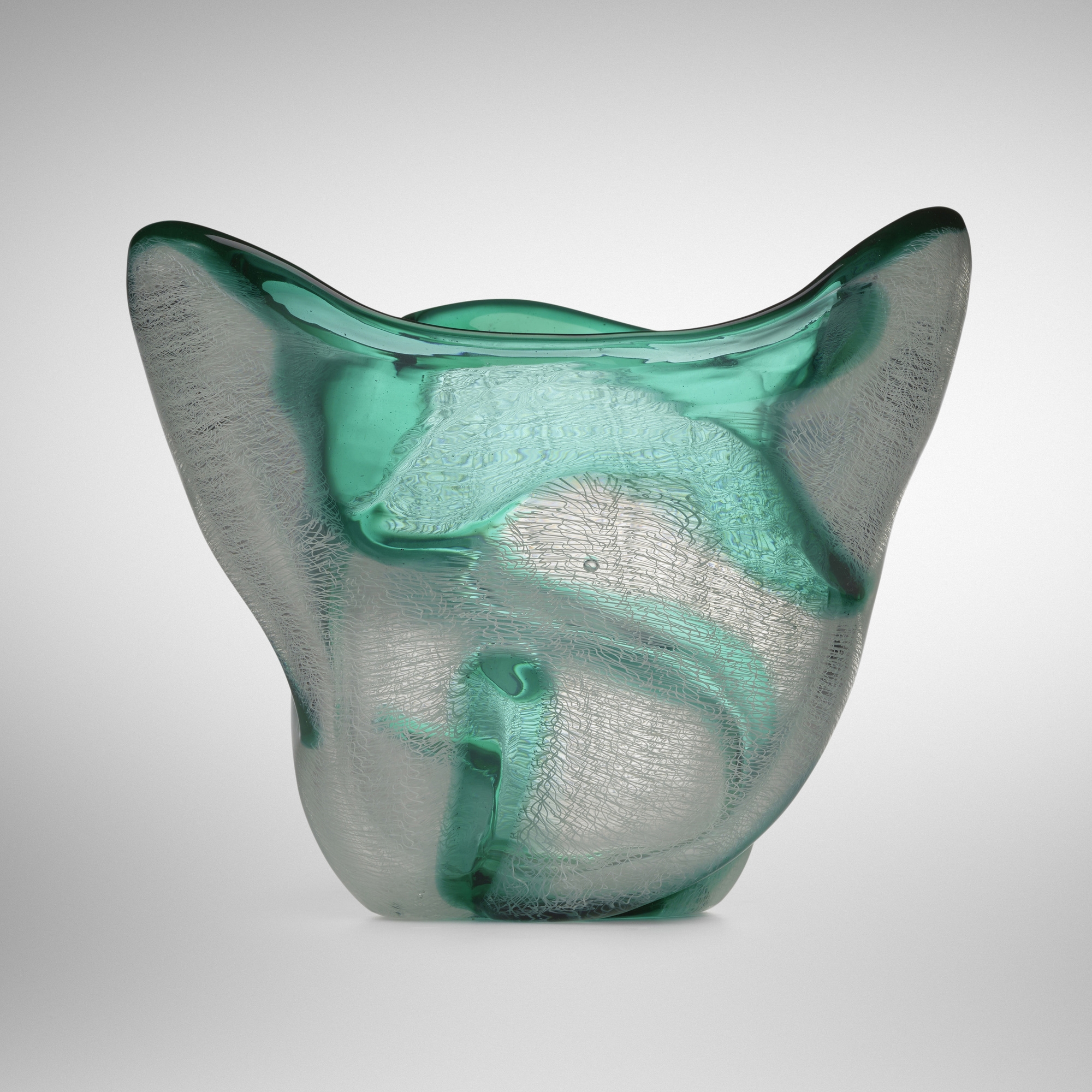 Archimede Seguso | Rare Merletto vase (Circa 1953) | MutualArt