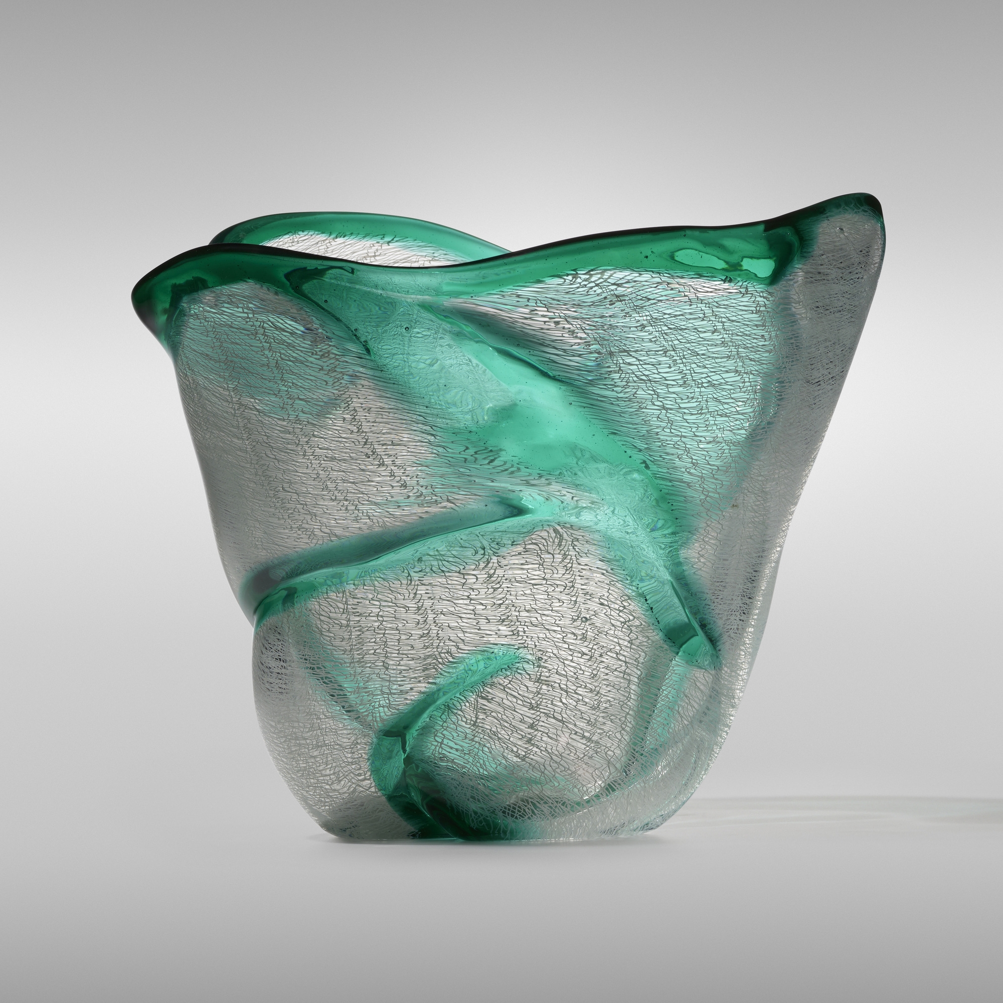 Archimede Seguso | Rare Merletto vase (Circa 1953) | MutualArt