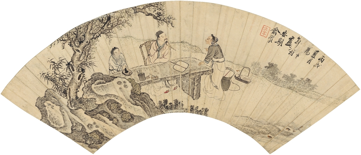 Yu Ling | PAINTING FANS (1706) | MutualArt