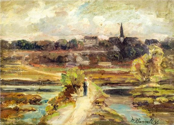 W. Bennett | Landscape (1896) | MutualArt